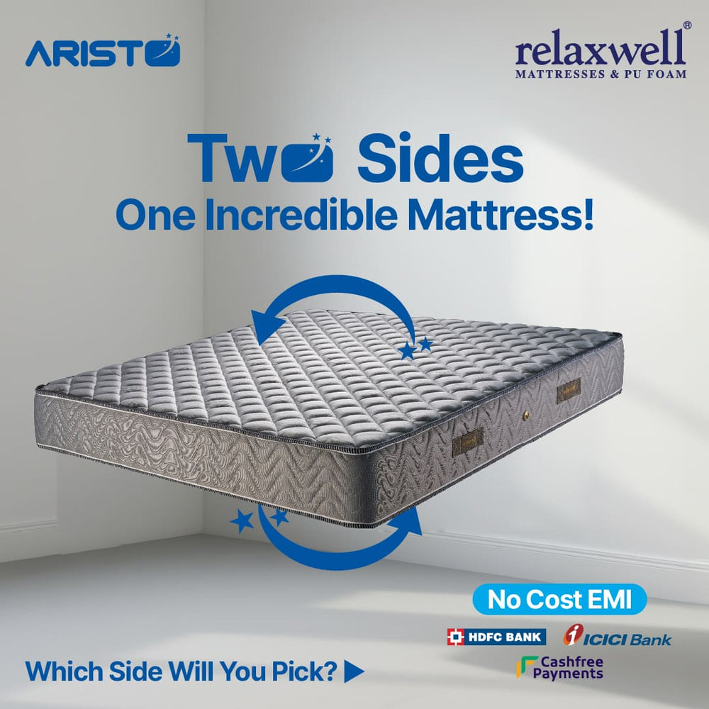 Buy Aristo Reversible Full Body Support Bonnel Spring Mattress online ...