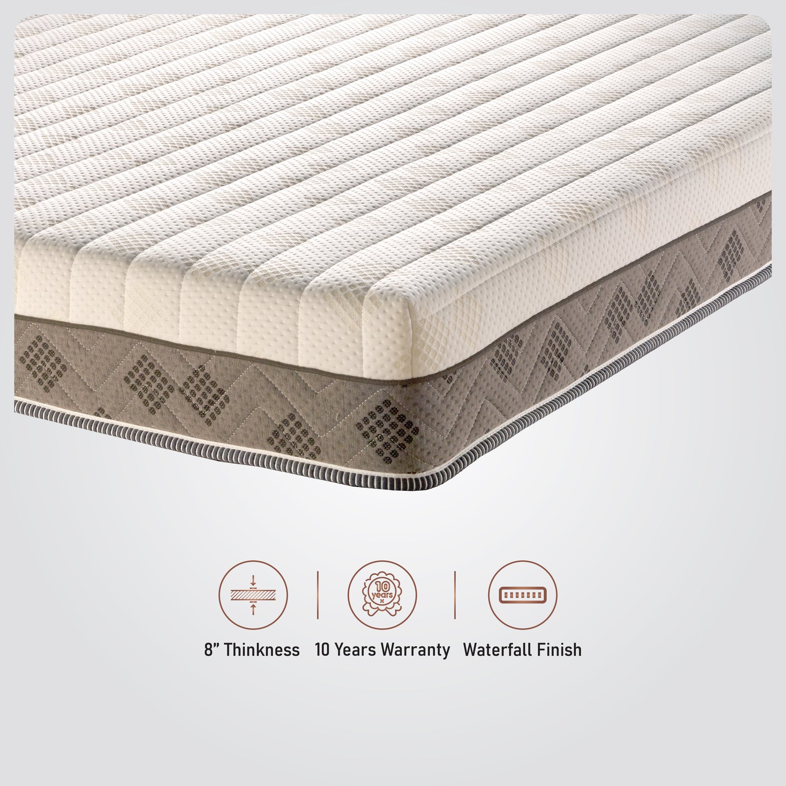 Buy Infinia Anti Microbial Copper Infused Foam Mattress Online In India ...