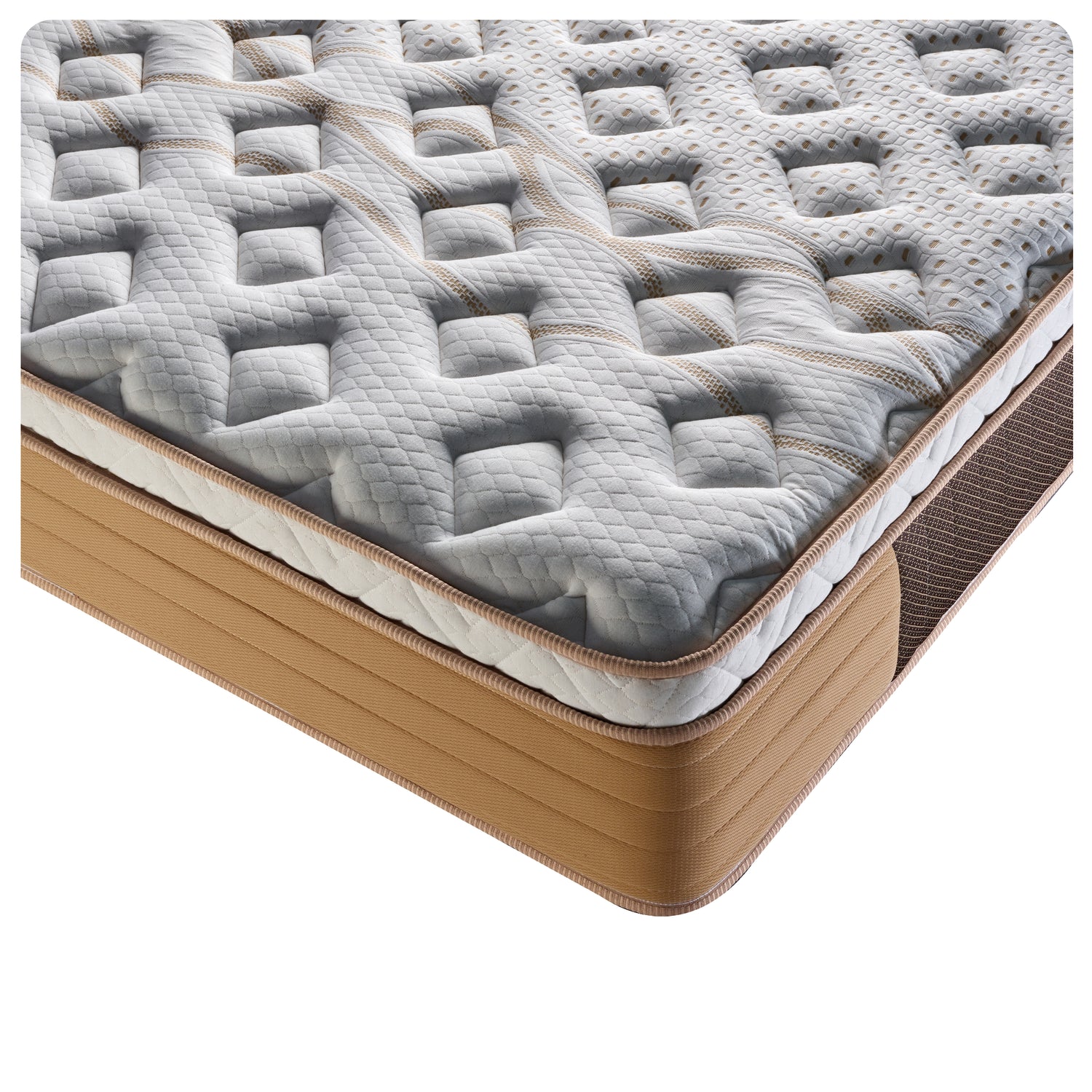 Buy Maxima - Premium Pressure Relief Bonnel Spring and Memory Foam ...
