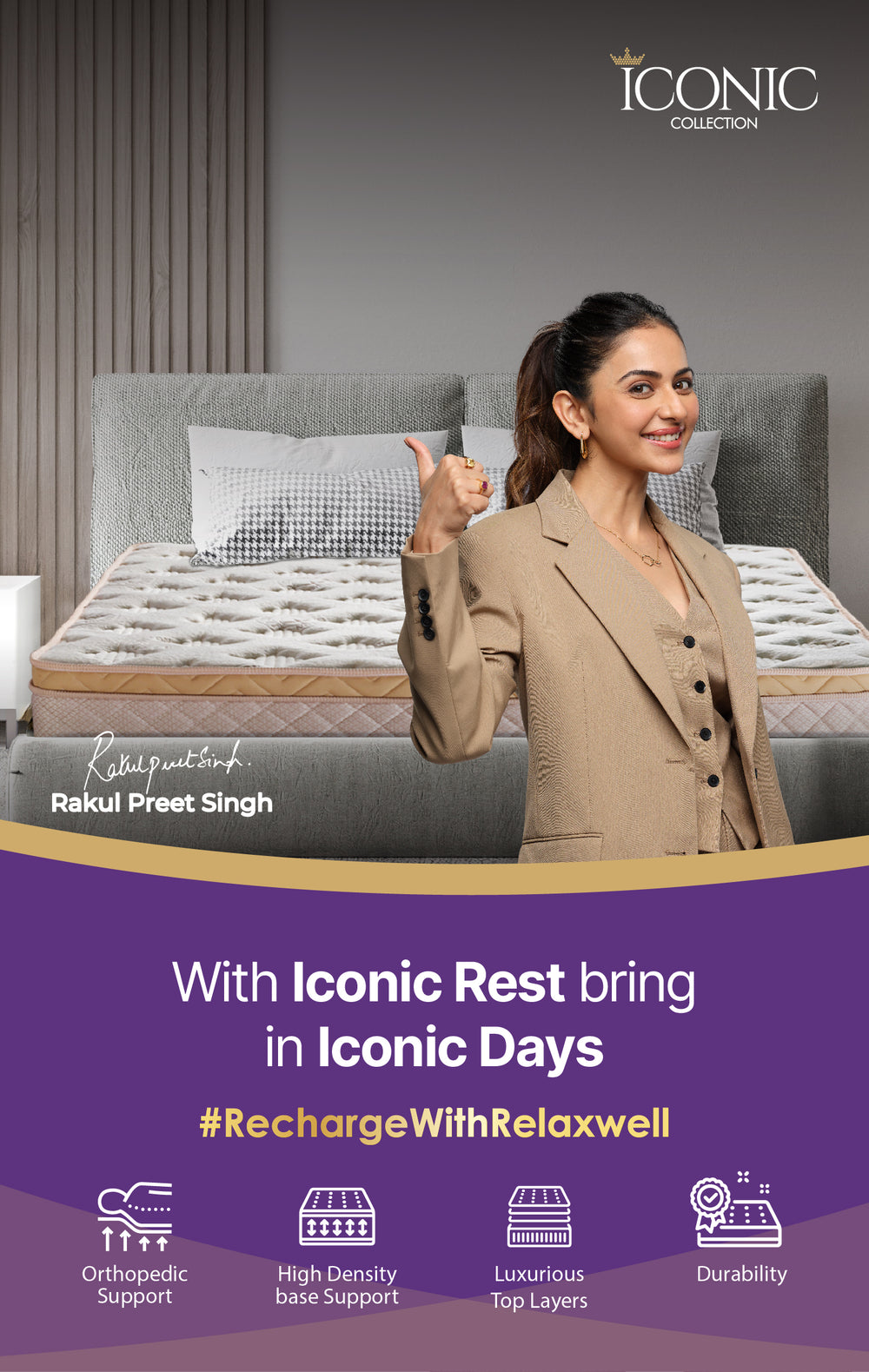 Advanced Comfort for Orthopedic Support Iconic Collection | relaxwell